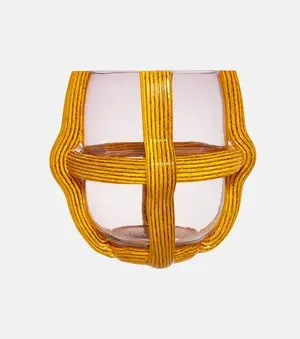 CASSINA Sestiere Glass Vase Patricia Urquiola - Yellow