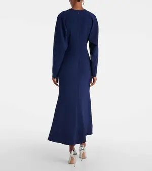 Costarellos Crêpe Maxi Dress