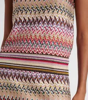Missoni Zigzag Lamé Top