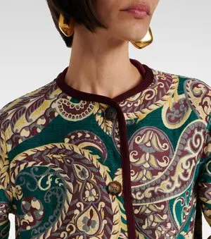 Etro Jacquard Reversible Coat