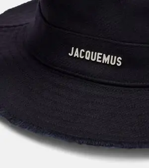 Jacquemus Artichaut Cotton Canvas Bucket Hat - Blue