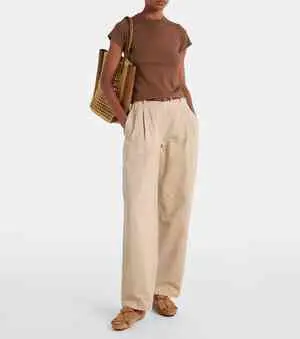 JIMMY CHOO Manon F Fringed Suede Boat Shoes - Brown