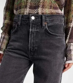 AGOLDE Harper Mid-rise Straight Jeans
