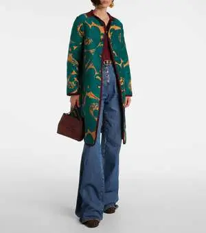 Etro Reversible Jacquard Coat