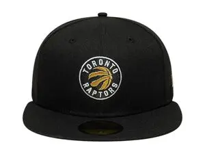 OVO Nba Toronto Raptors New Era 59fifty Fitted Hat - Black