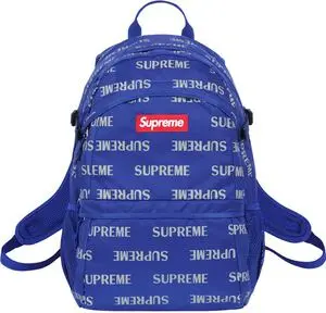 Supreme 3m Reflective Repeat Backpack - Blue