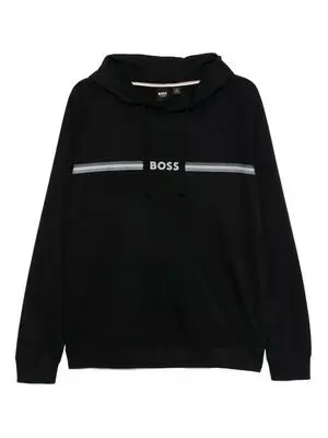 BOSS Logo-printed Hoodie