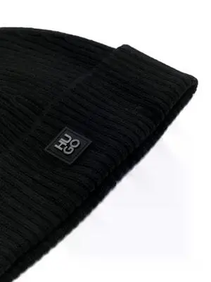 Hugo Logo-badge Beanie