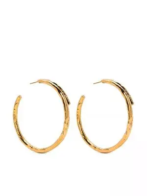 GOOSSENS Lutèce Hoop Earrings - Brown