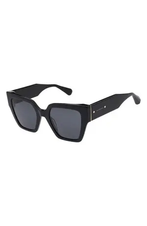 ALLSAINTS Bibi Square Sunglasses - Gloss Black