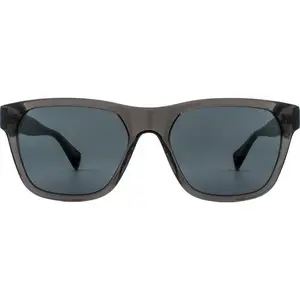 ALLSAINTS Milo 55mm Square Sunglasses - Dark Crystal Grey