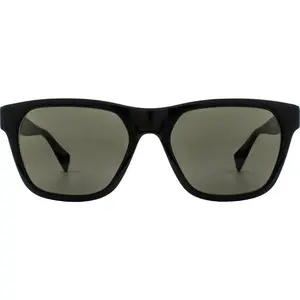 ALLSAINTS Milo 55mm Square Sunglasses - Gloss Black
