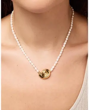 ANA LUISA Adora Shell Necklace