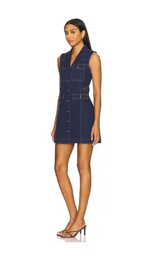 Paige Sleeveless Denim Mini Dress