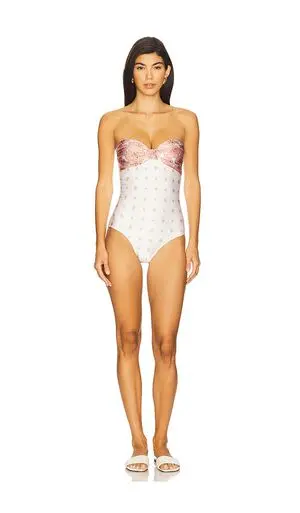 SHANI SHEMER Aloe One Piece - Pink Print