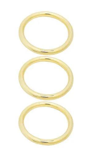 Eddie Borgo Cylinder Bangle Set