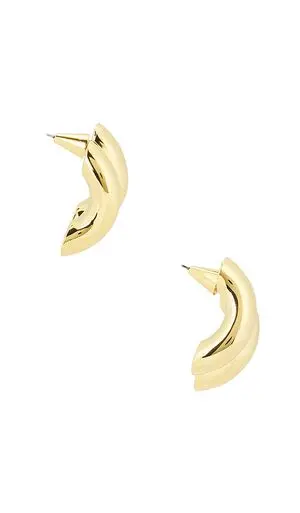 Eddie Borgo Torsade Stud Earrings