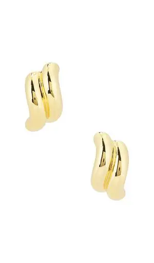 Eddie Borgo Torsade Stud Earrings