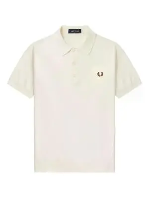 Fred Perry Embroidered Laurel-wreath Polo Shirt