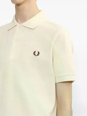 Fred Perry Embroidered Laurel-wreath Polo Shirt