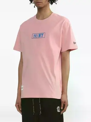 New Era Box-logo Printed T-shirt