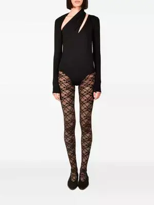 IOANA CIOLACU Brody Lace-patterned Tights
