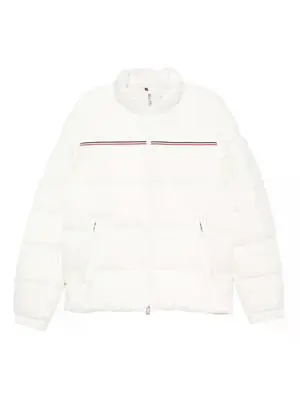 Moncler Stripe-detail Quilted Jacket