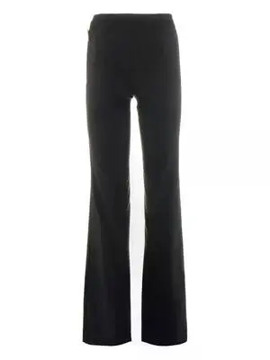 Elisabetta Franchi Logo-button Trousers