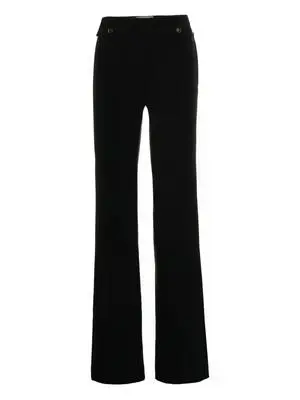 Elisabetta Franchi Logo-button Trousers