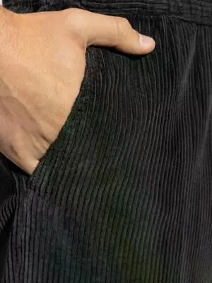American Vintage Padow Corduroy Trousers - Black