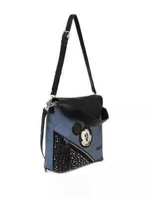 Desigual Mickey-mouse Studded Denim Backpack