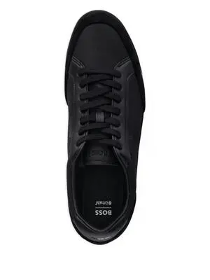 BOSS Panelled Lace-up Low-top Sneakers