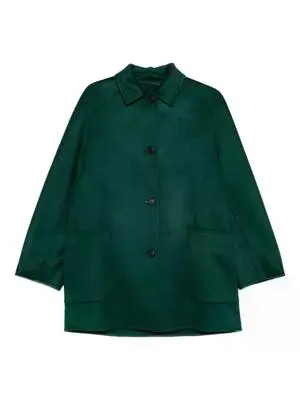 Max Mara Patch-pocket Button Coat