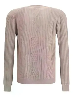 Brioni Ribbed Knit Cardigan