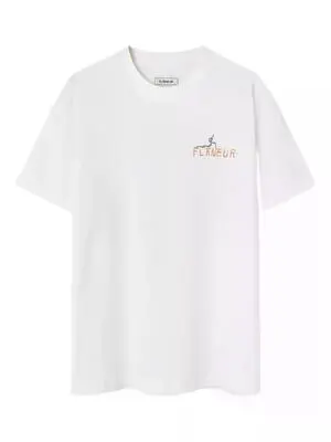 FLANEUR Logo-print T-shirt