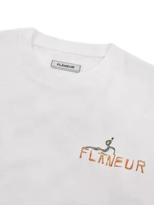 FLANEUR Logo-print T-shirt