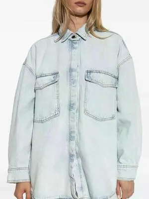 American Vintage Joybird Patch-pocket Denim Shirt