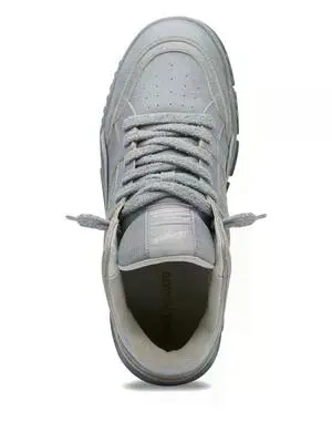 Axel Arigato Leather Panelled Sneakers - Grey