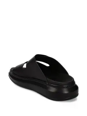 Karl Lagerfeld Leather Slides