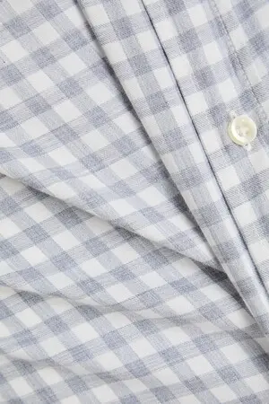 Officine Générale Arsene Gingham Cottontwill Shirt