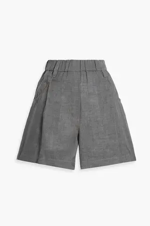Brunello Cucinelli High Rise Shorts For Women