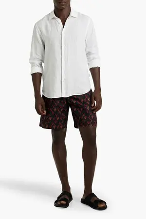 Orlebar Brown Devlin Printed Cotton-poplin Shorts