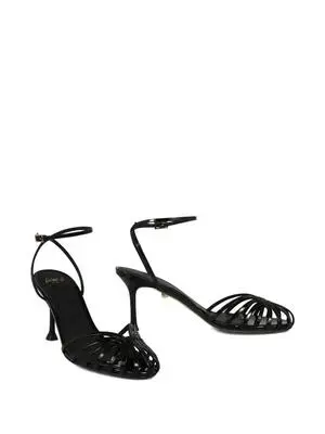 ALEVI MILANO 75mm Karel Ankle-strap Leather Sandals