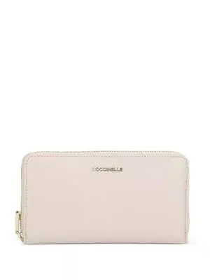 COCCINELLE Logo-plaque Wallet - Pink
