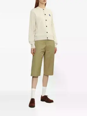 ADER ERROR Sig; Bl Tag Logo-patch Buttoned Cardigan - Neutrals