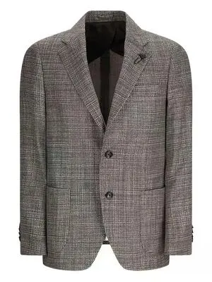 LARDINI Patch-pocket Blazer