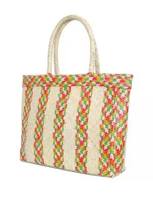 BRIGITTE Bahia Striped Woven Beach Bag