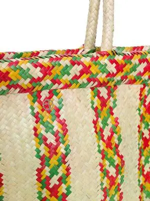 BRIGITTE Bahia Striped Woven Beach Bag