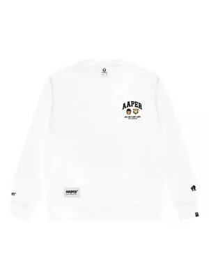 AAPE BY *A BATHING APE Logo Sweatshirt