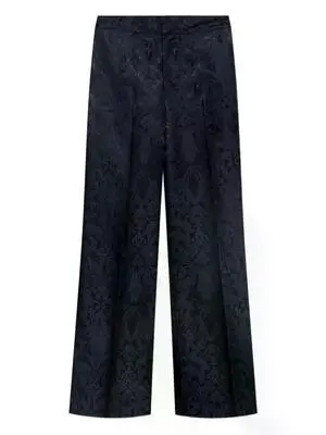 Etro Damask-pattern Straight Trousers